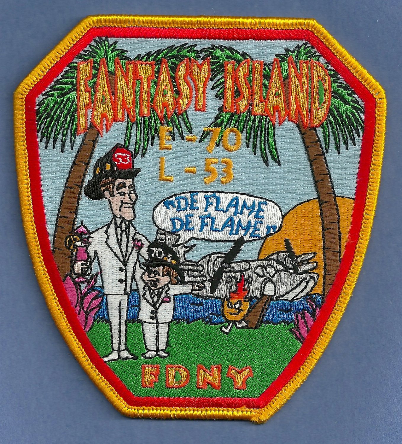 FDNY Bronx New York Engine 70 Ladder 53 Company Fire Patch