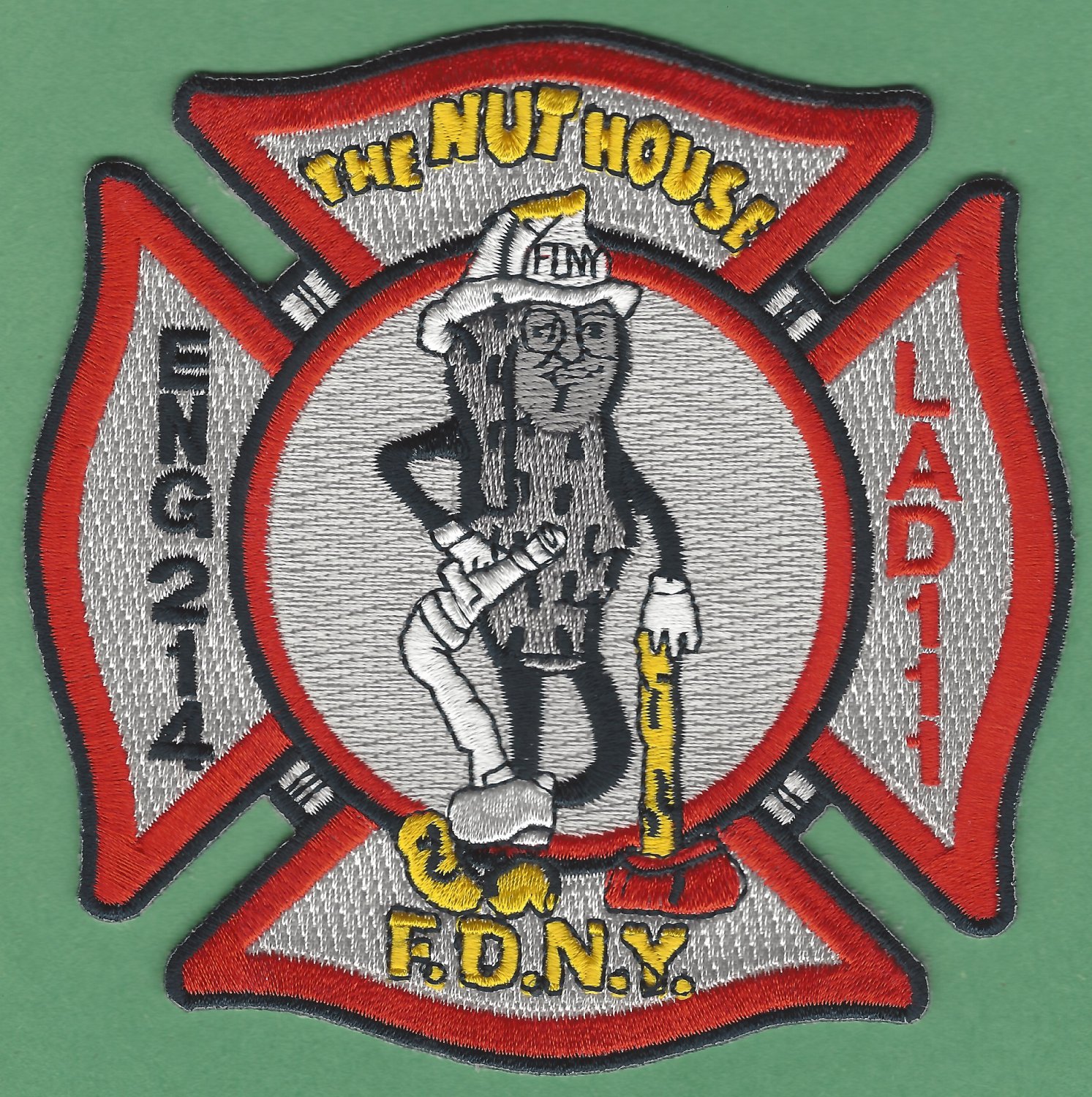 FDNY Brooklyn New York Engine 214 Ladder 111 Fire Company Patch