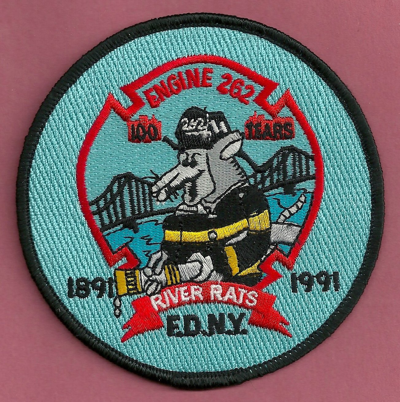FDNY Queens New York Engine Company 262 Fire Patch