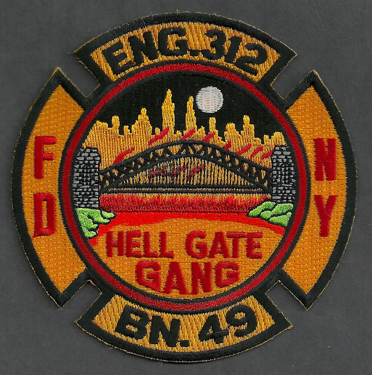 FDNY Queens New York Engine Company 312 Fire Patch