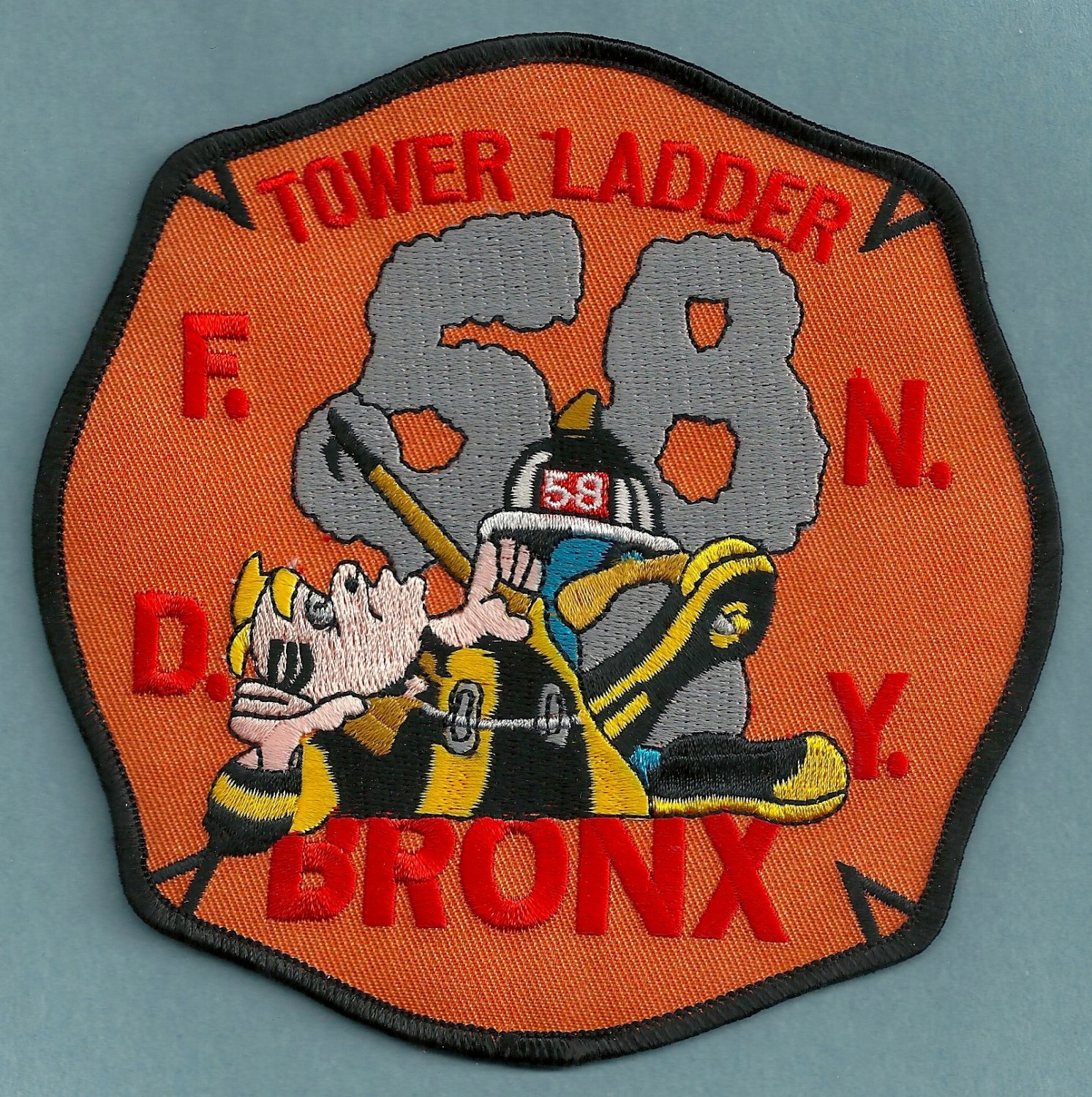 FDNY Bronx New York Ladder Company 58 Fire Patch