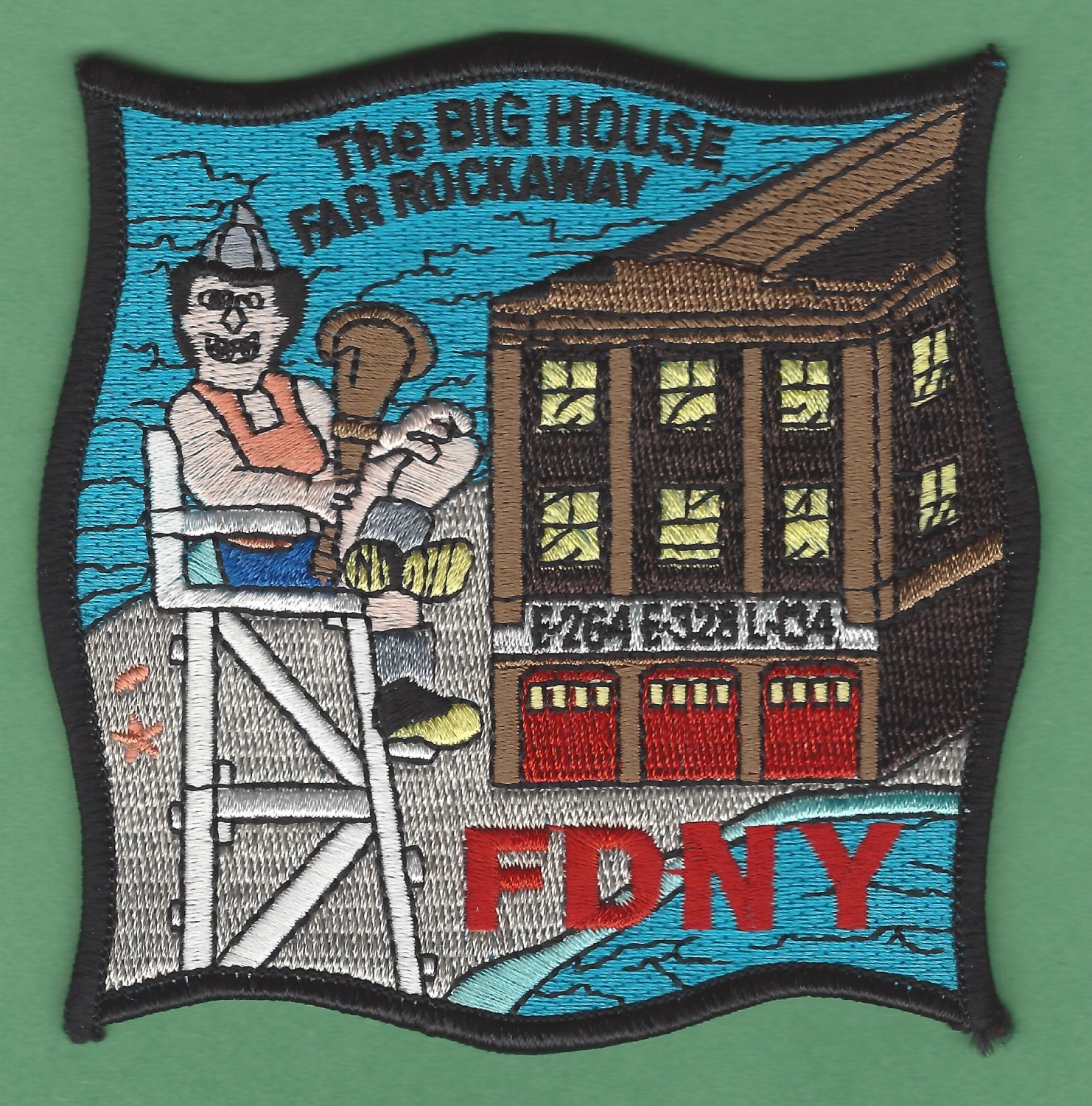 FDNY Queens New York Engine 328 Engine 264 Ladder 134 Company Fire Patch