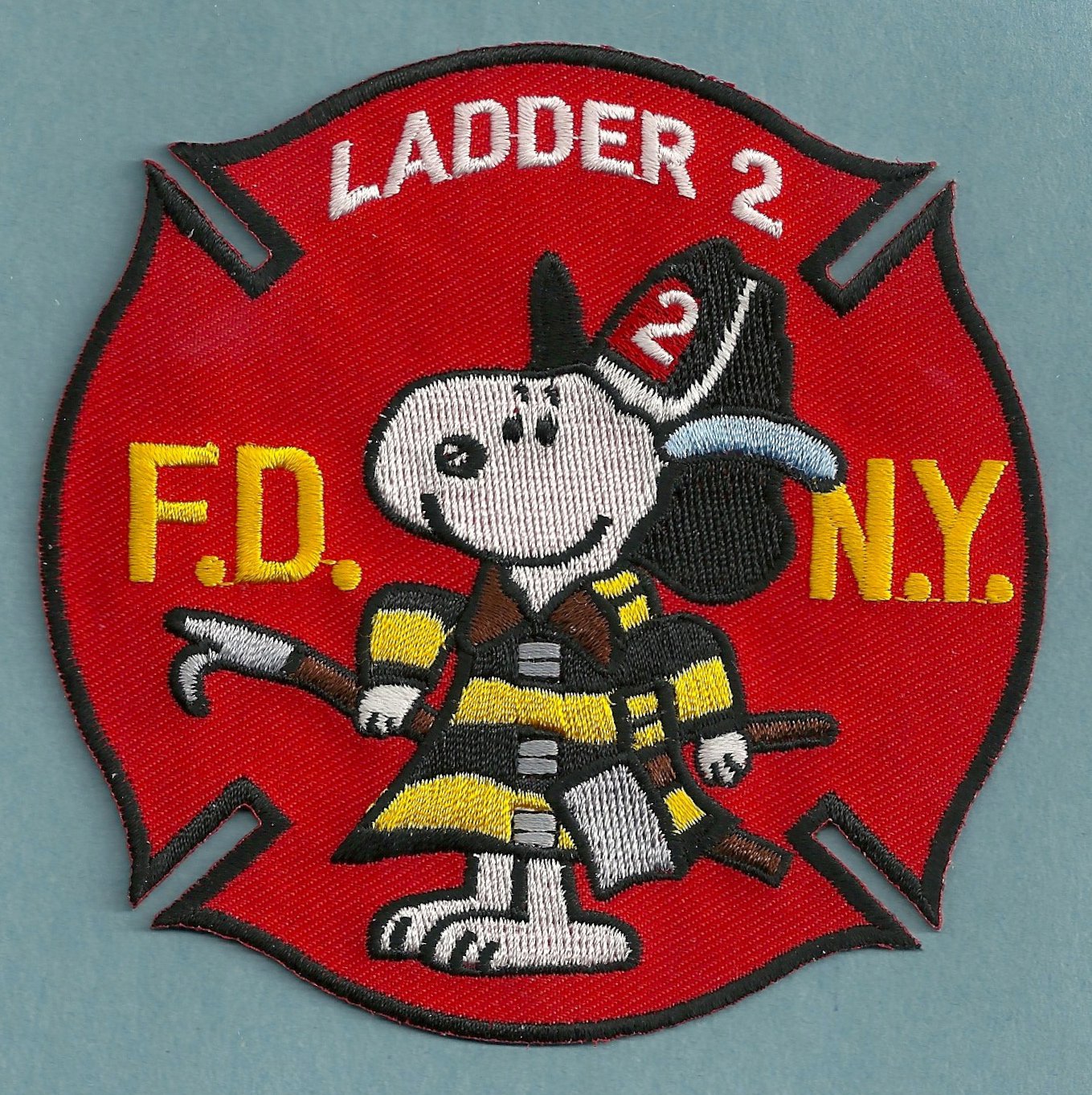 FDNY Manhattan New York Ladder Company 2 Fire Patch
