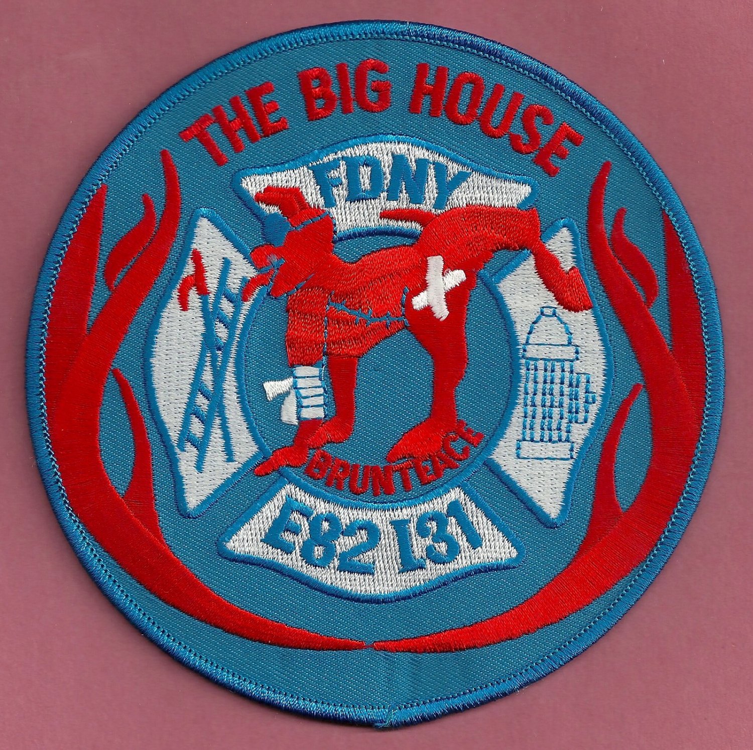 FDNY Bronx New York Engine 82 Ladder 31 Fire Company Patch