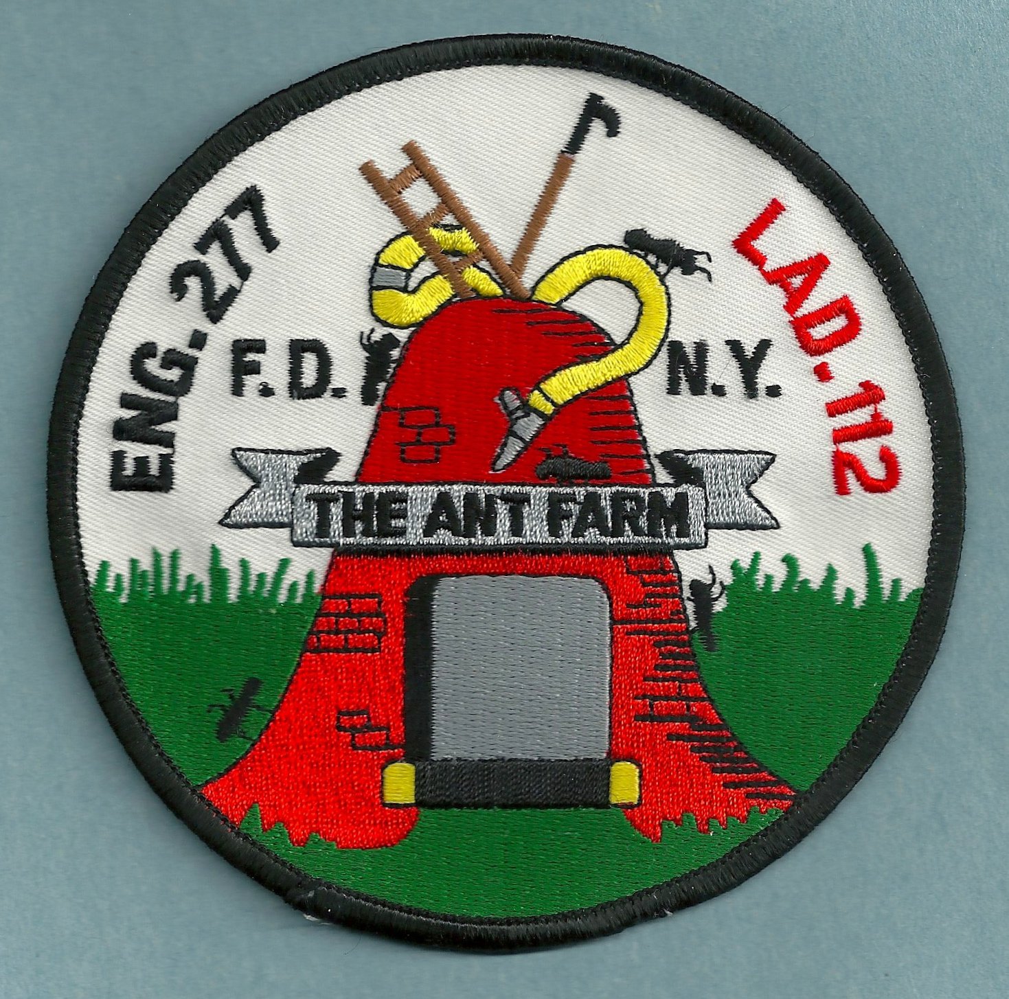 FDNY Brooklyn New York Engine 277 Ladder 112 Fire Company Patch