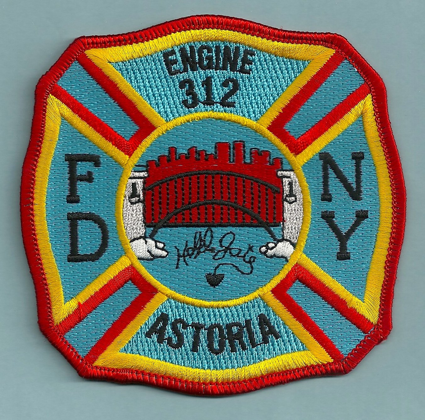 FDNY Queens New York Engine Company 312 Fire Patch