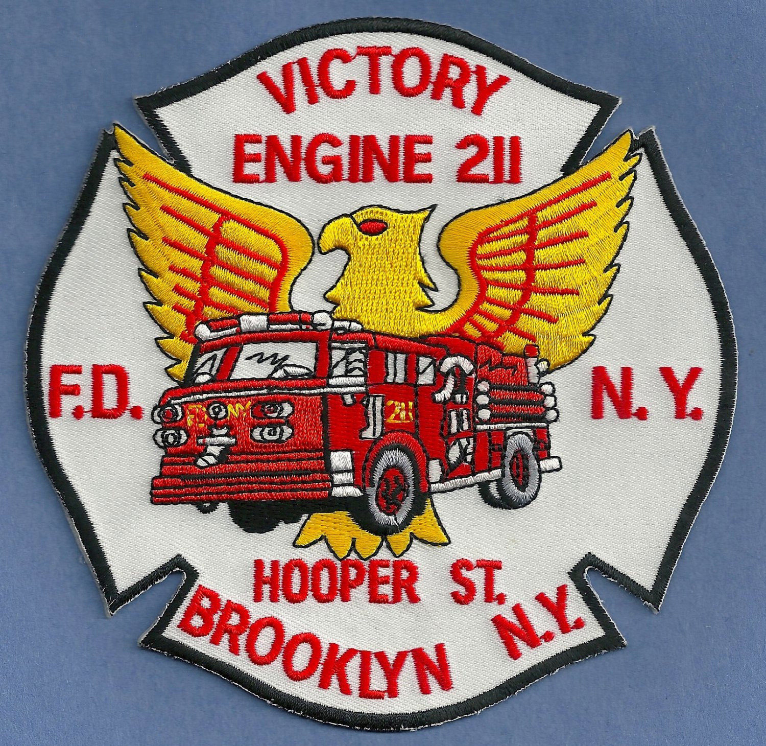 FDNY Brooklyn New York Engine Company 211 Fire Patch