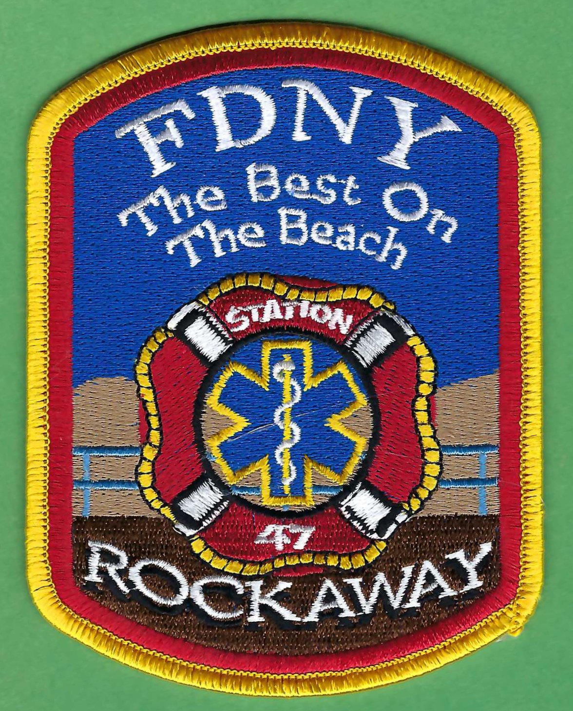 FDNY Queens New York EMS Battalion 47 Fire Patch