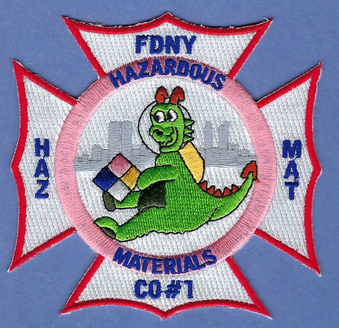FDNY New York Hazardous Materials Company 1 Fire Patch