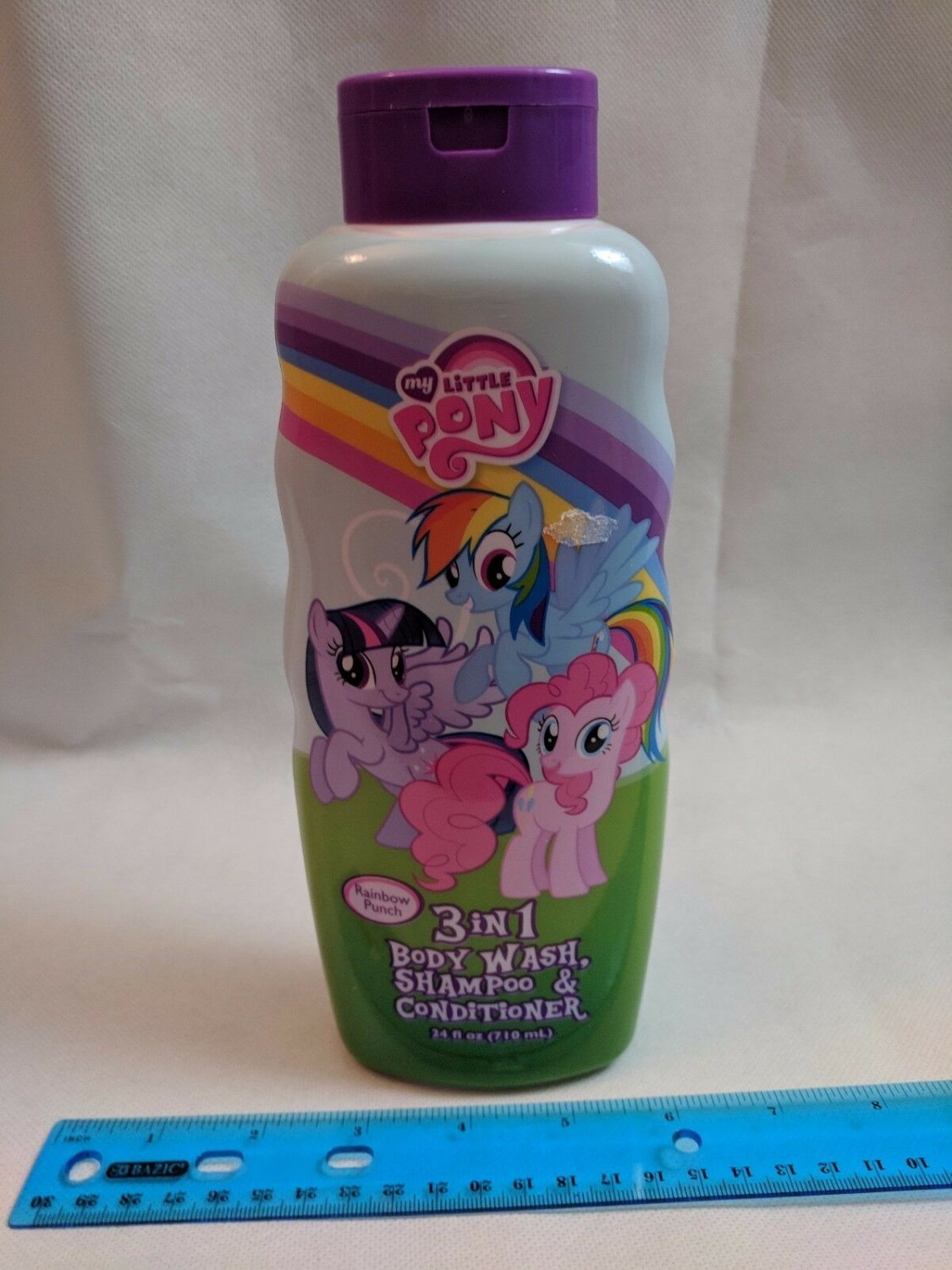 My Little Pony Body Wash Shampoo & Conditioner 3 in 1 Rainbow Punch 24 ...
