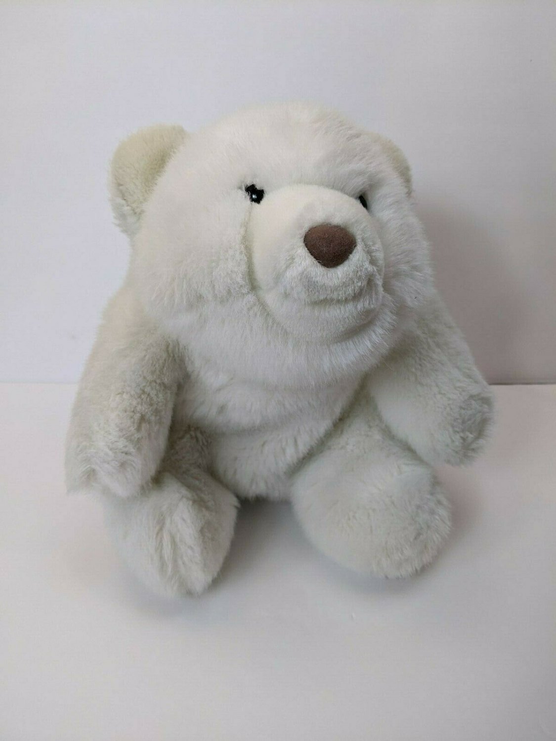 Gund 1990 Classic Platinum Edition Snuffles White Bear 11" Plush ...