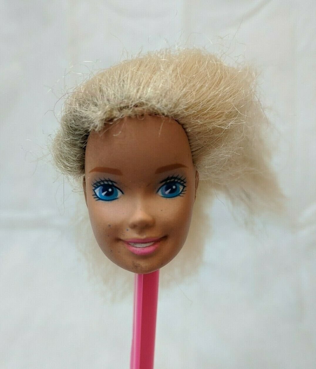 Mattel Barbie HEAD ONLY 1991 Mold 1990's Era TLC Damaged