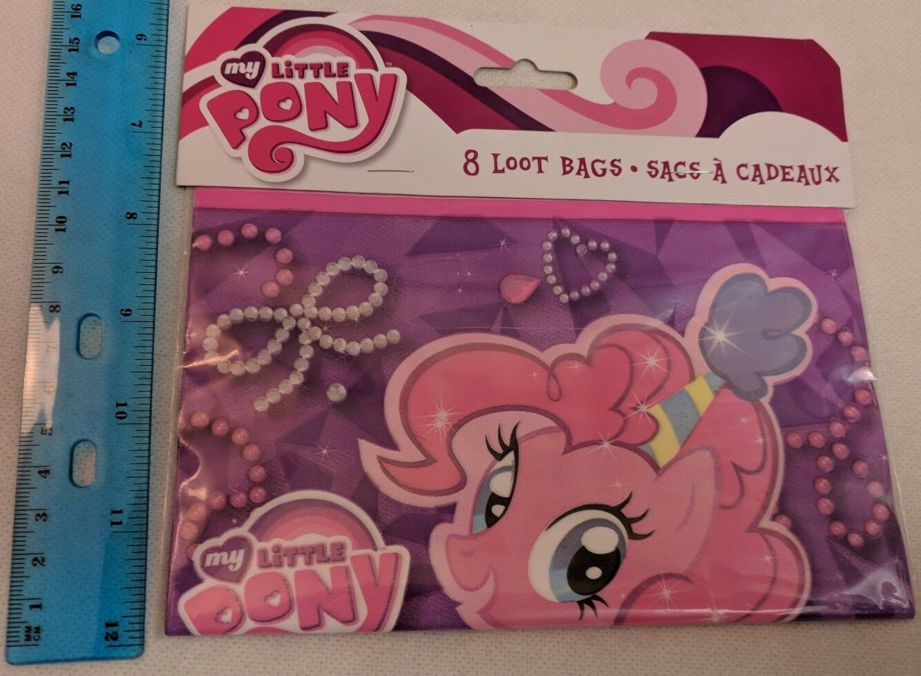 My Little Pony Birthday Loot Bags 8-pk Party Supplies NEW Pinkie Pie