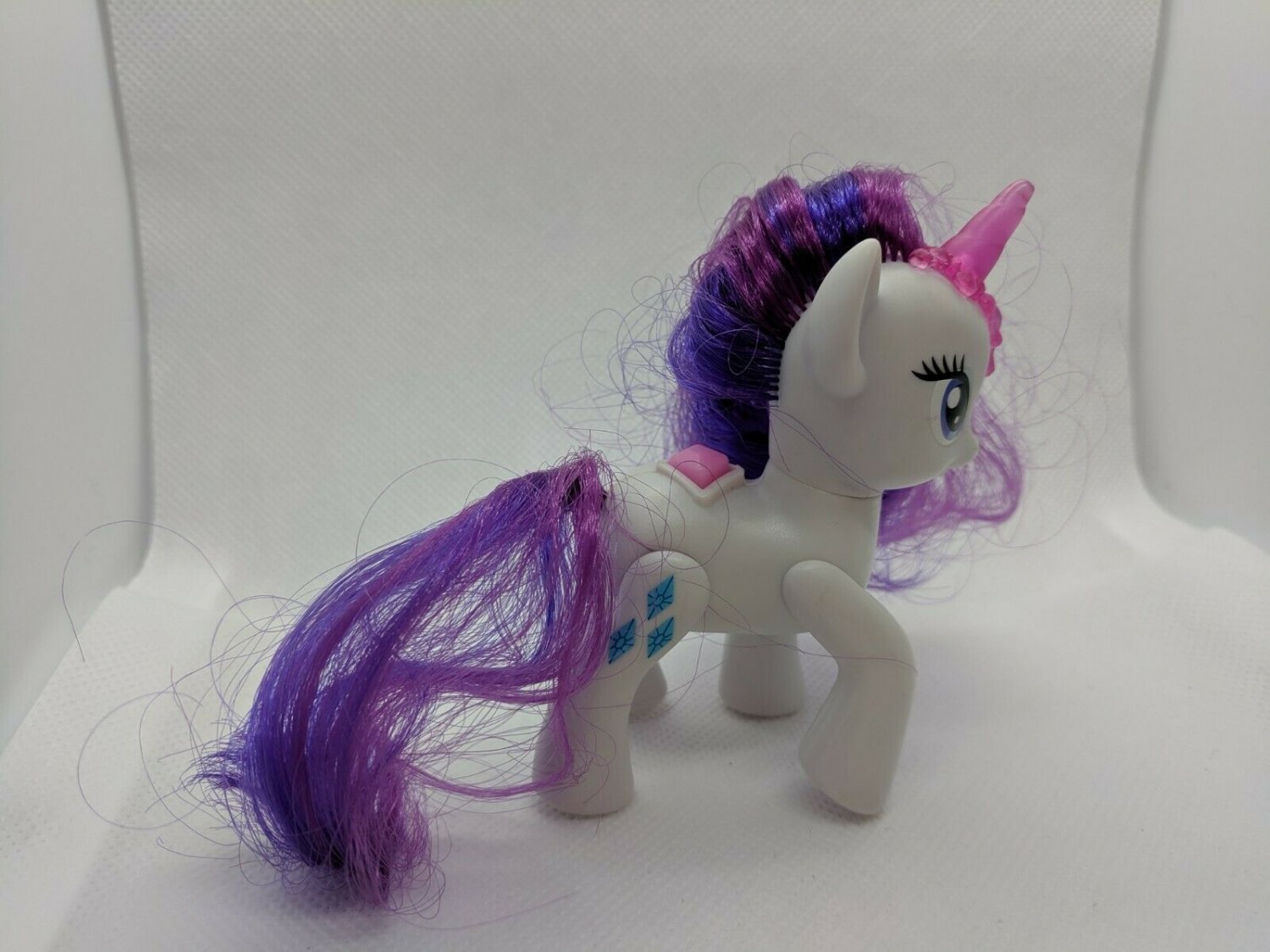 My Little Pony FiM Rarity Shine Bright Poseable 3" Brushable *LITE NOT ...