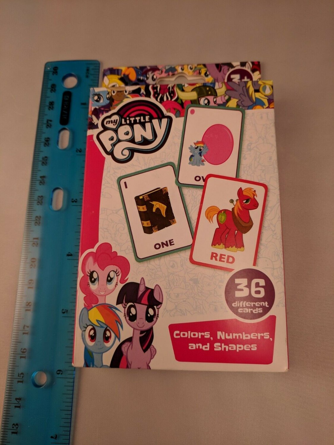 My Little Pony Colors Numbers Shapes Flash Cards Deck Hasbro Licensed