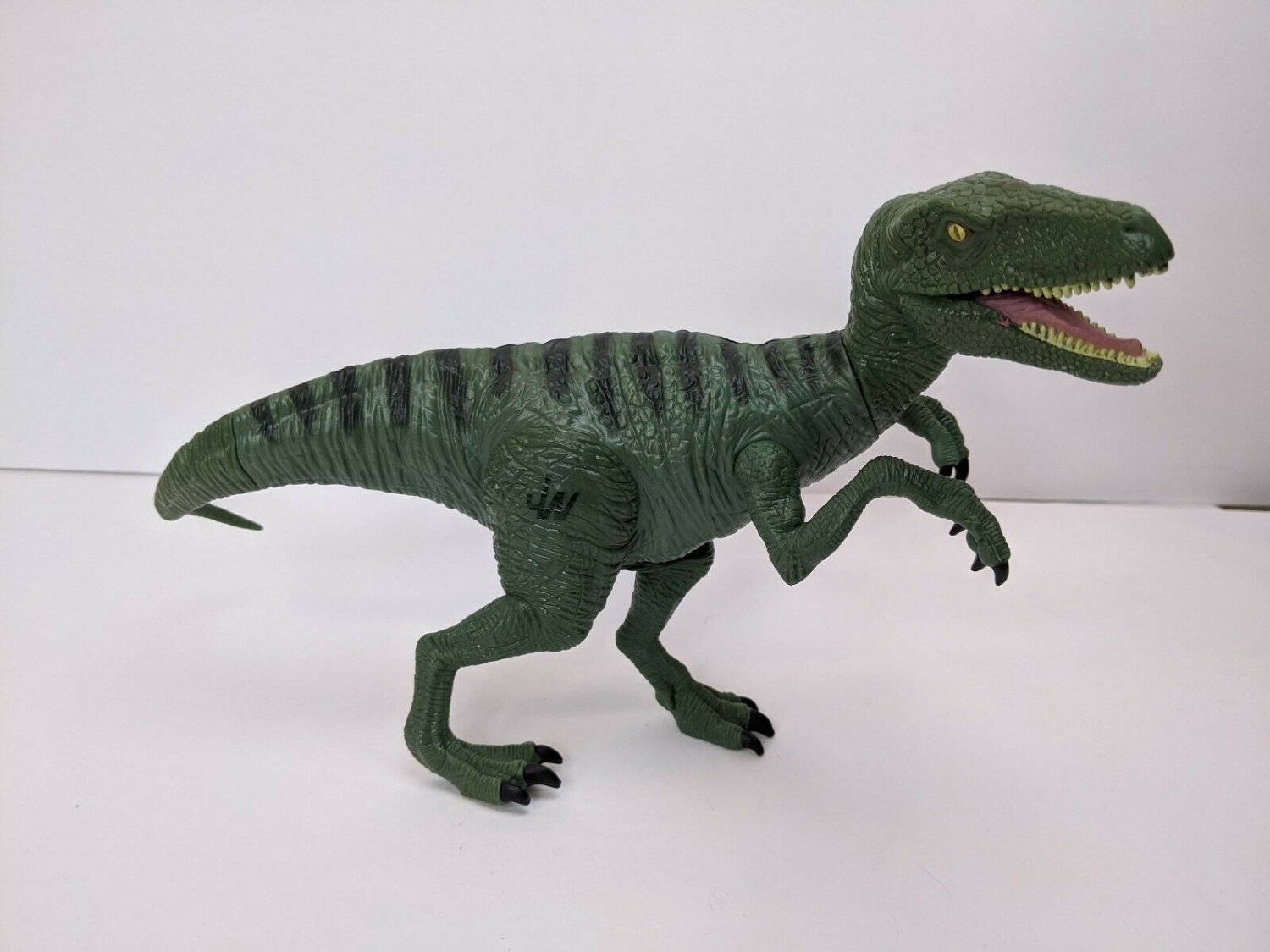 Hasbro Jurassic World 2015 Velociraptor Dinosaur Raptor Figure Green 10 ...
