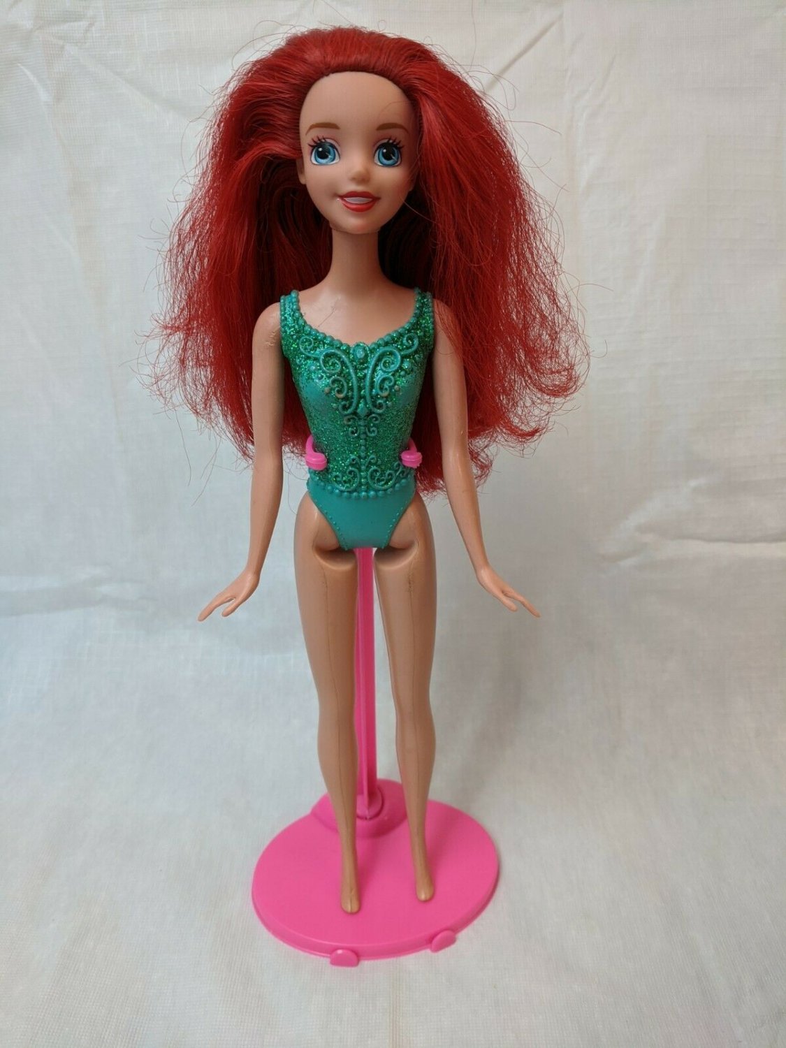 Disney Princesses Little Mermaid Ariel Barbie Doll Mattel 2012 Molded Torso