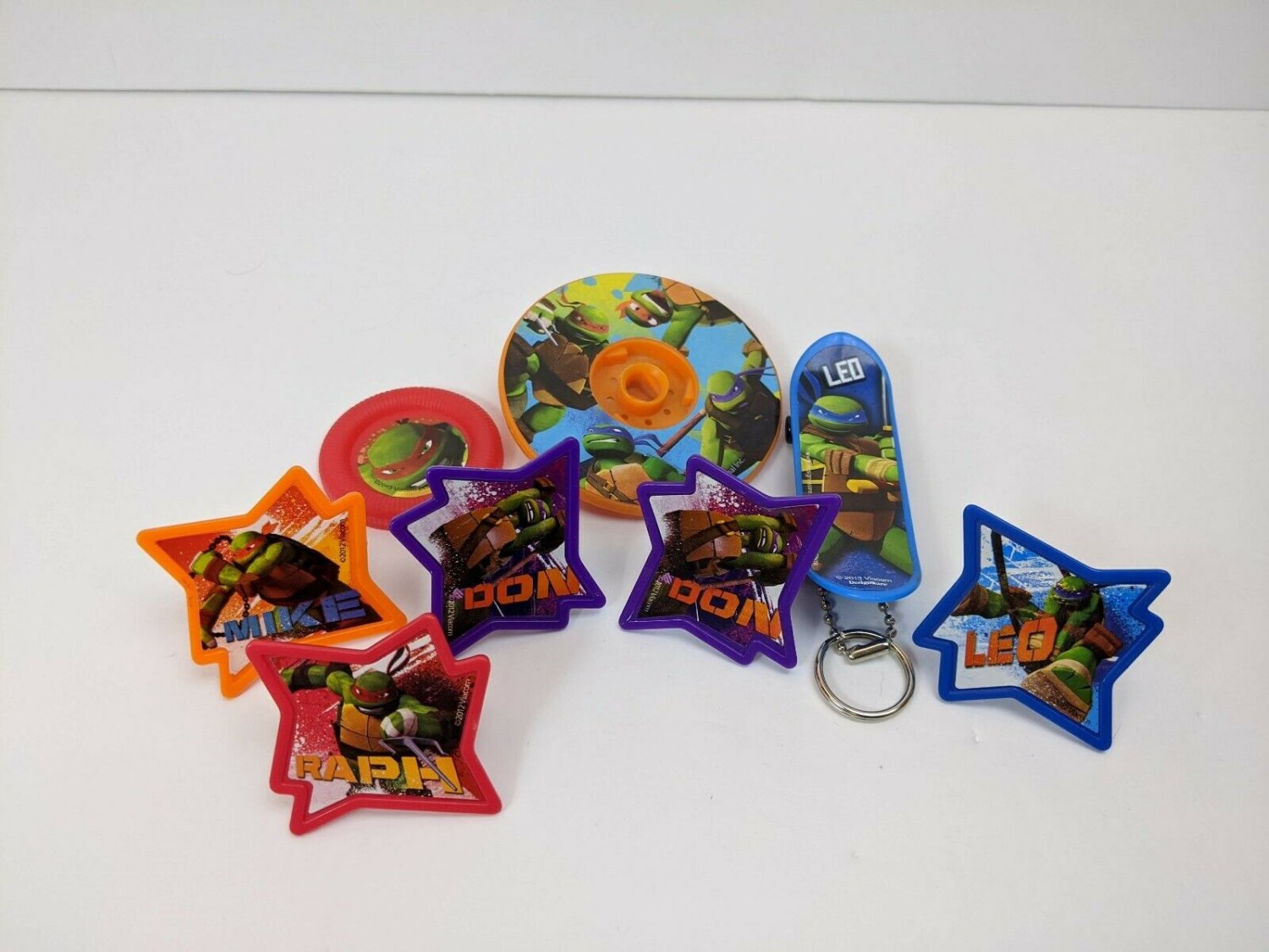 TMNT Teenage Mutant Ninja Turtles DecoPac Cake Decor Party Toys Favors Lot