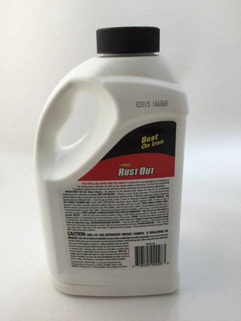 Pro Products Rust Out RO65N Well Water Softener Cleaner 5 Pound