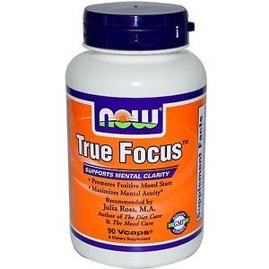 TRUE FOCUS 90 VCAPS By Now Foods