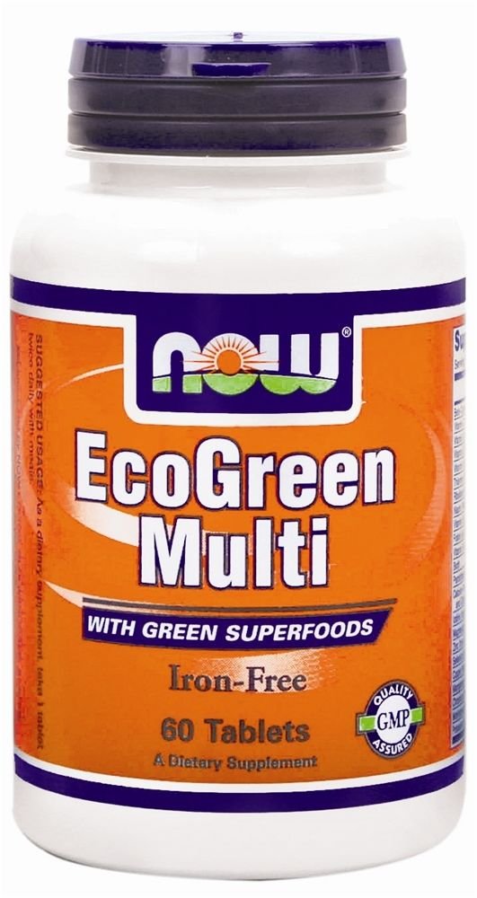 ECO-GREEN MULTI 60 TABS By Now Foods