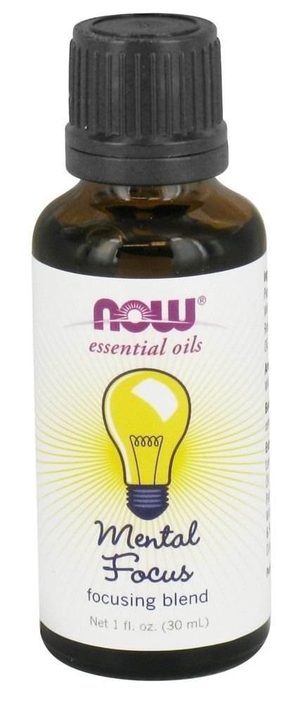 Mental Focus Essential Oil Blend 1 oz by NOW Foods
