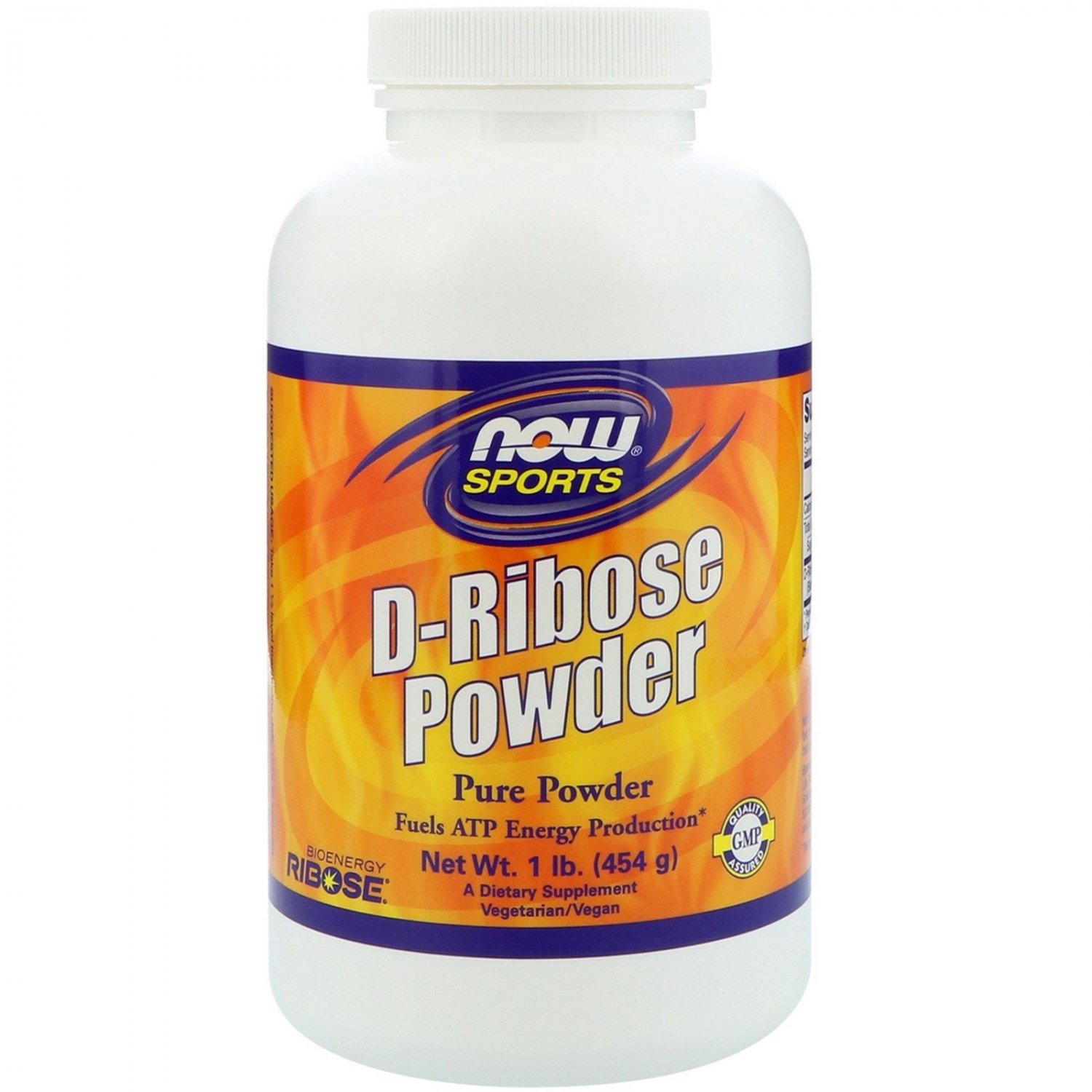 Ribose Pure Powder 1 lb NOW Foods