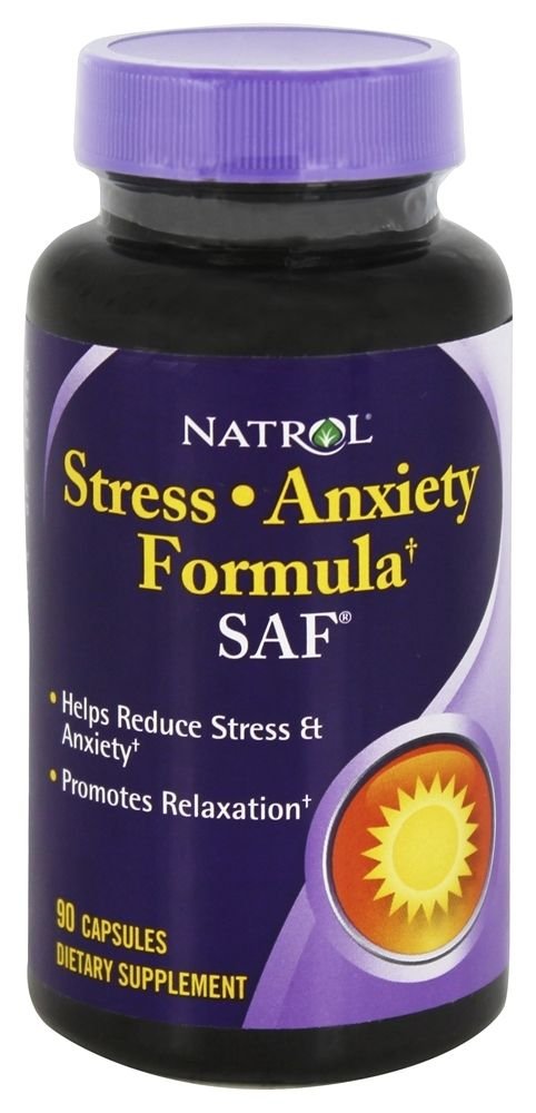 Natrol Stress and Anxiety Formula "SAF" 90 Capsules
