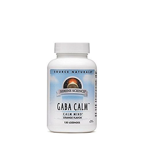 Source Naturals Serene Science GABA Calm Orange Flavor 120 Lozenges