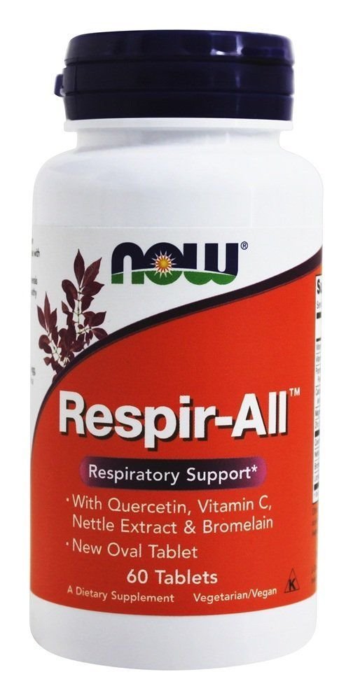 Respir-All Allergy 60 Tablets NOW Foods