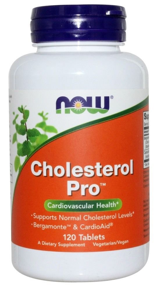 NOW Foods - Cholesterol Pro Supports Cardiovascular Health - 120 Tablet