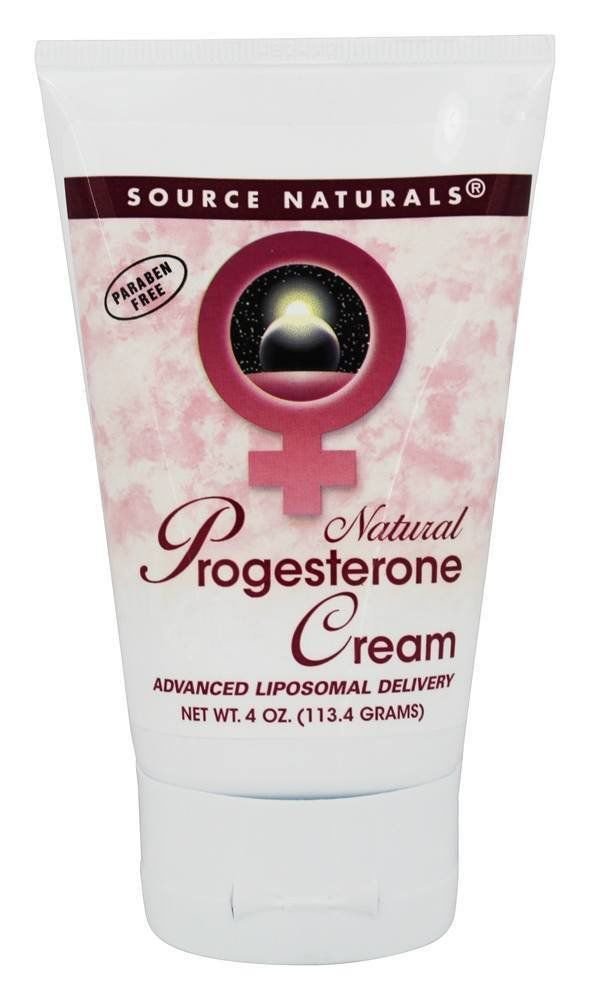 Source Naturals Natural Progesterone Cream 4 oz 113 4 g 4 oz.