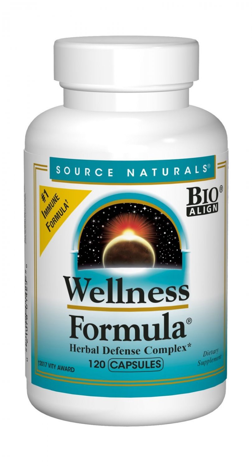 Source Naturals Wellness Formula Herbal Defense Complex 120 Capsules