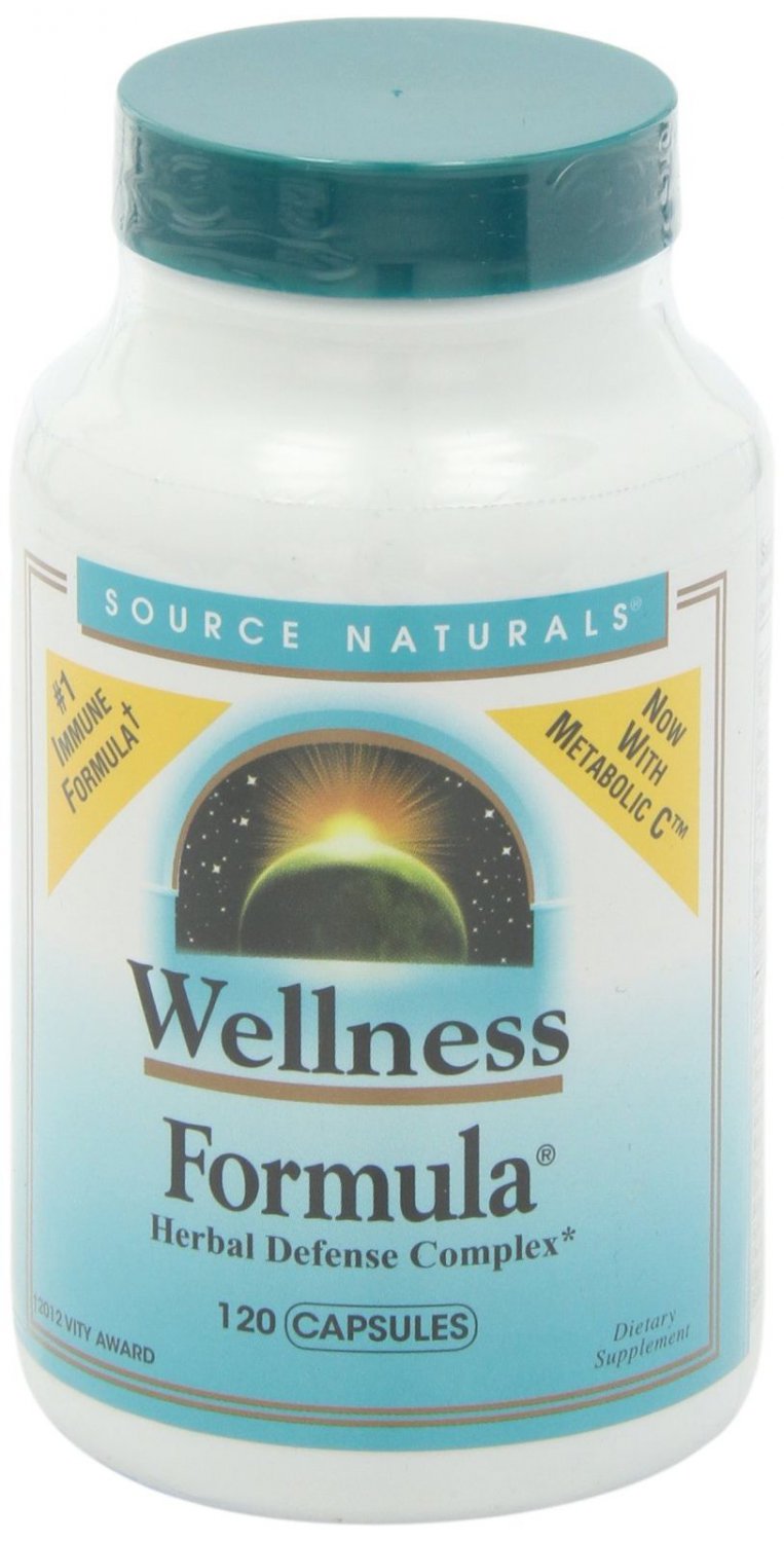 Source Naturals Wellness Formula Herbal Defense Complex 120 Capsules