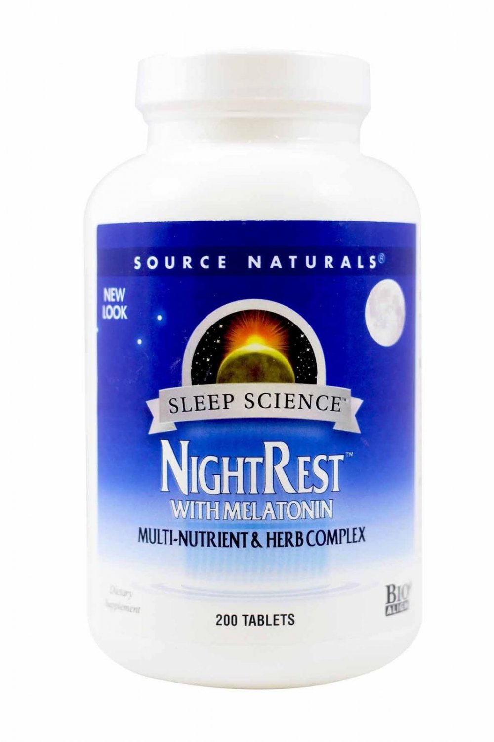 SOURCE NATURALS Sleep Science Night Rest 200 Tablets