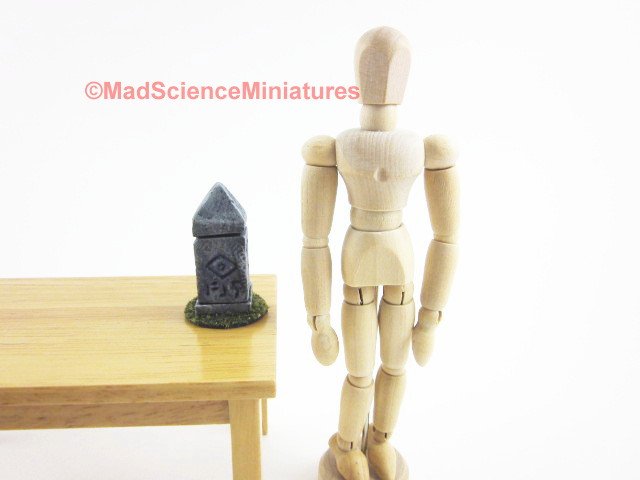 Miniature Dollhouse Cthulhu Garden Statue D175 1:12 Scale H P Lovecraft ...