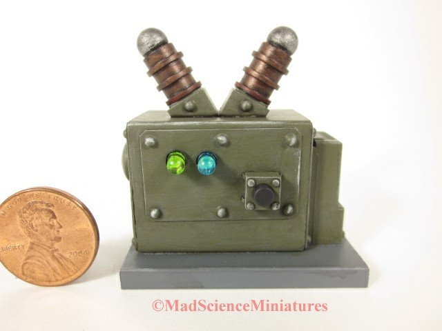 SOLD Dollhouse Miniature Mad Science Frankenstein Lab Equipment D261 1: ...