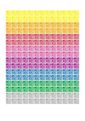 Camera Icon Printable PDF Decorative Planner Stickers