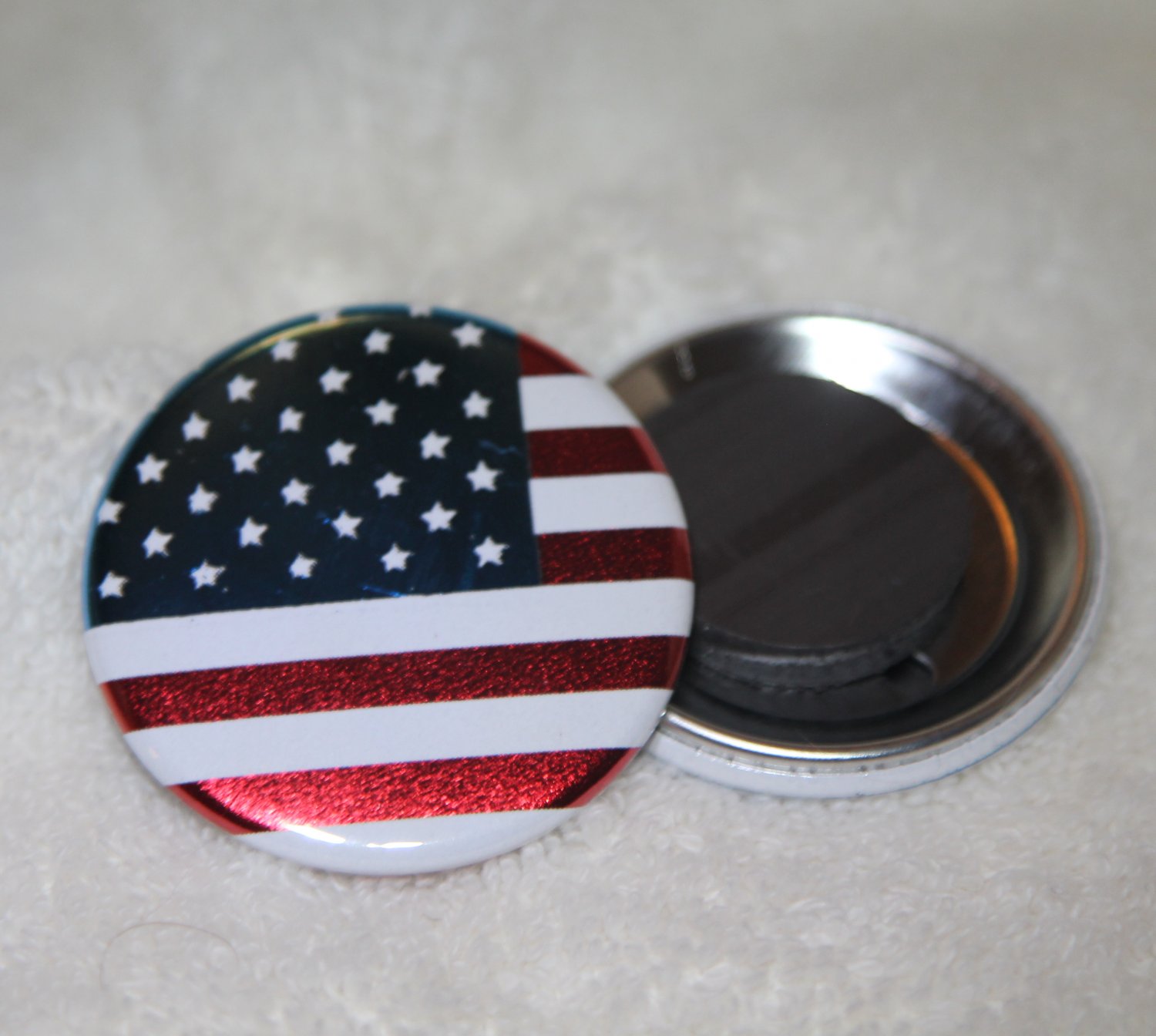 American Flag Foil Magnet