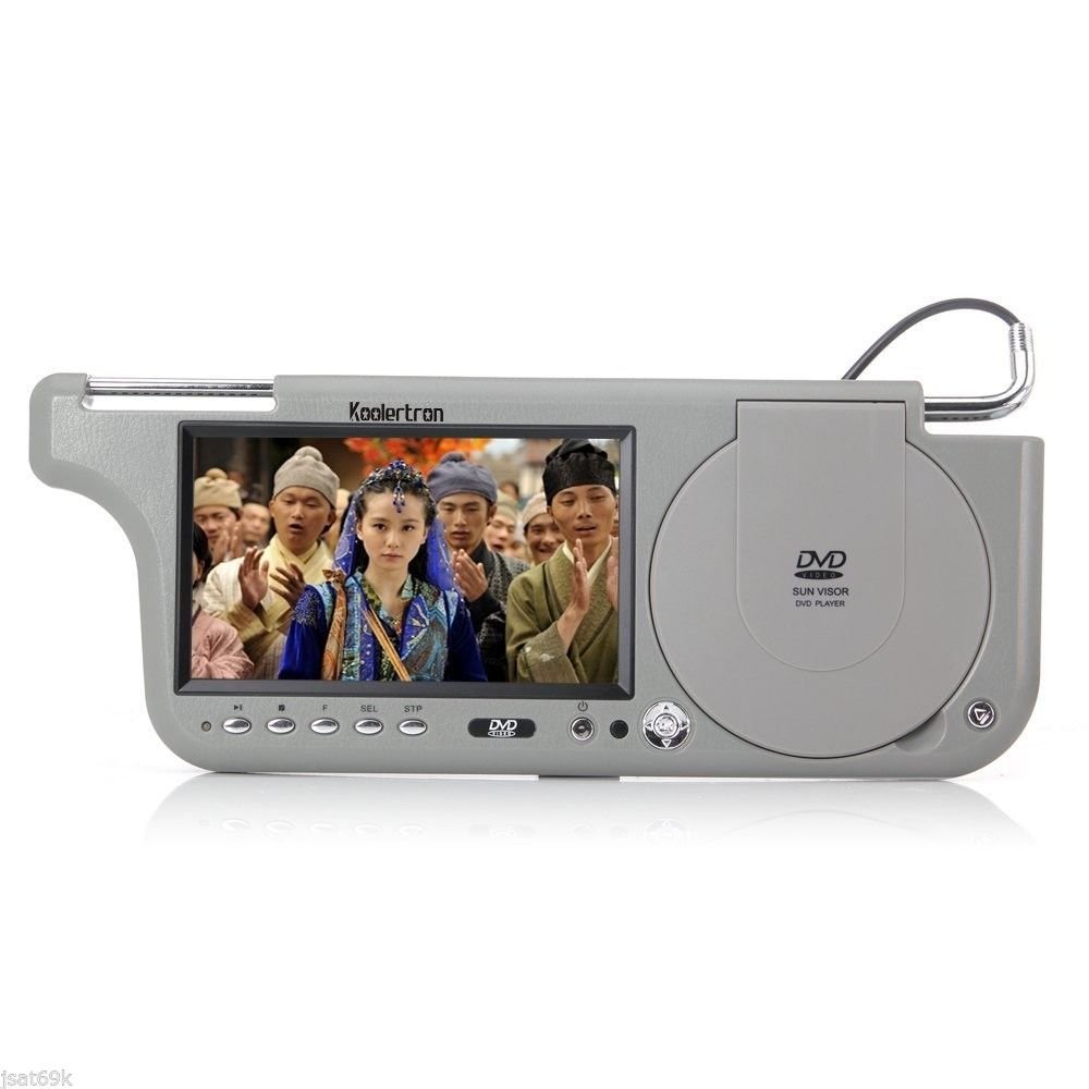 2018 BLACK PAIR DUAL HD DIGITAL SUNVISOR VISOR MONITORS LCD CD MP3 DVD ...