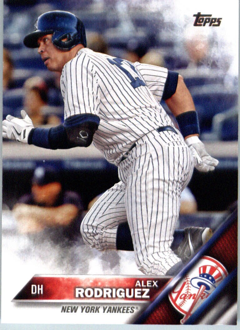 2016 Topps 566 Alex Rodriguez