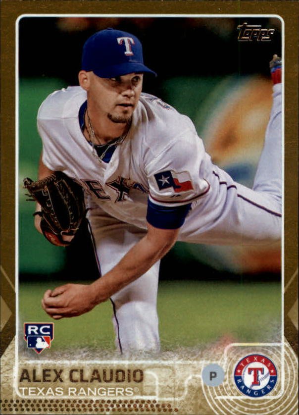 2015 Topps Update Gold #US8 Alex Claudio