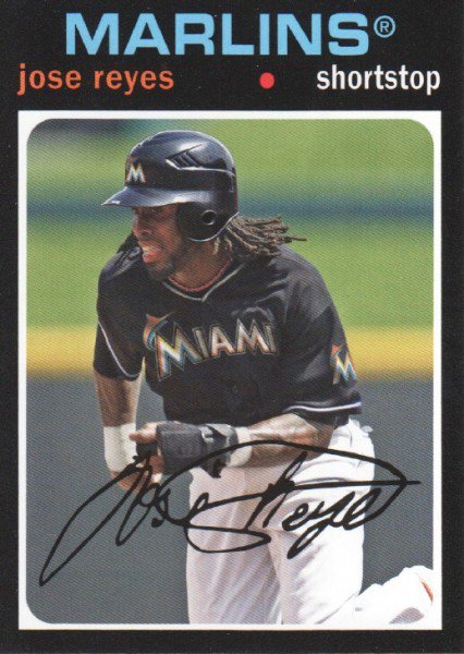 2012 Topps Archives 82 Jose Reyes