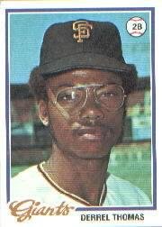 1978 Topps 194 Derrel Thomas