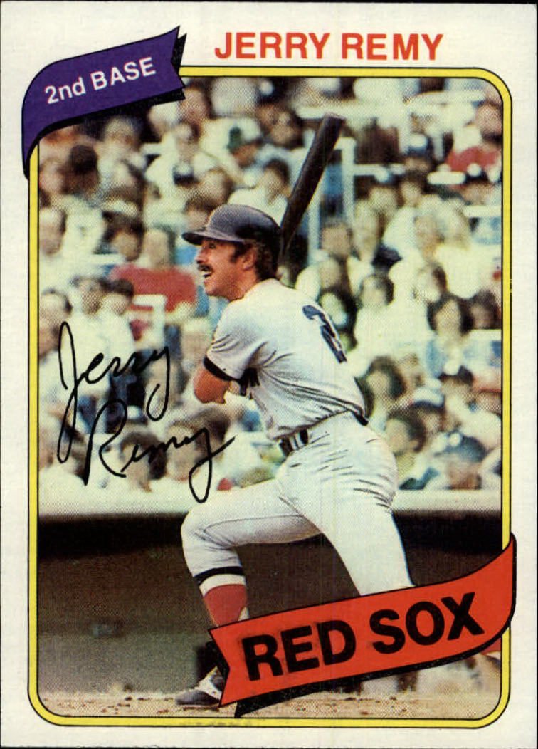 1980 Topps 155 Jerry Remy