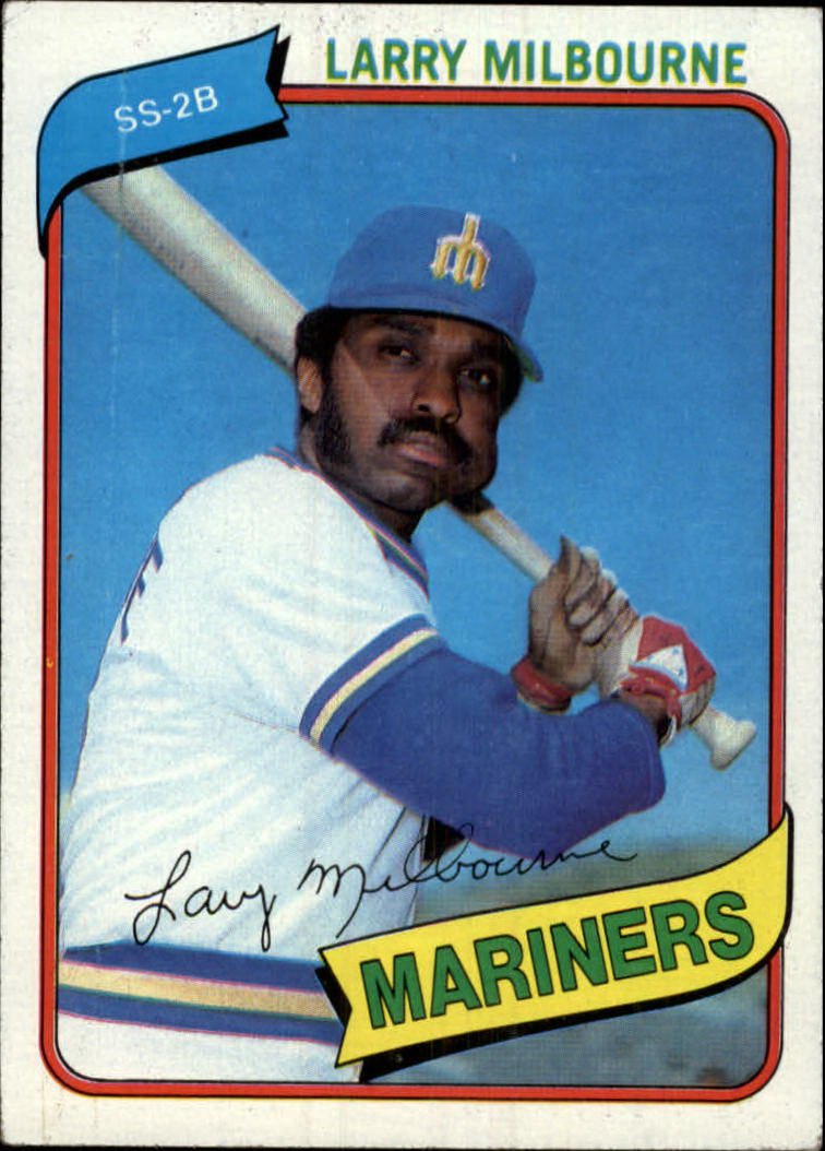 1980 Topps 422 Larry Milbourne