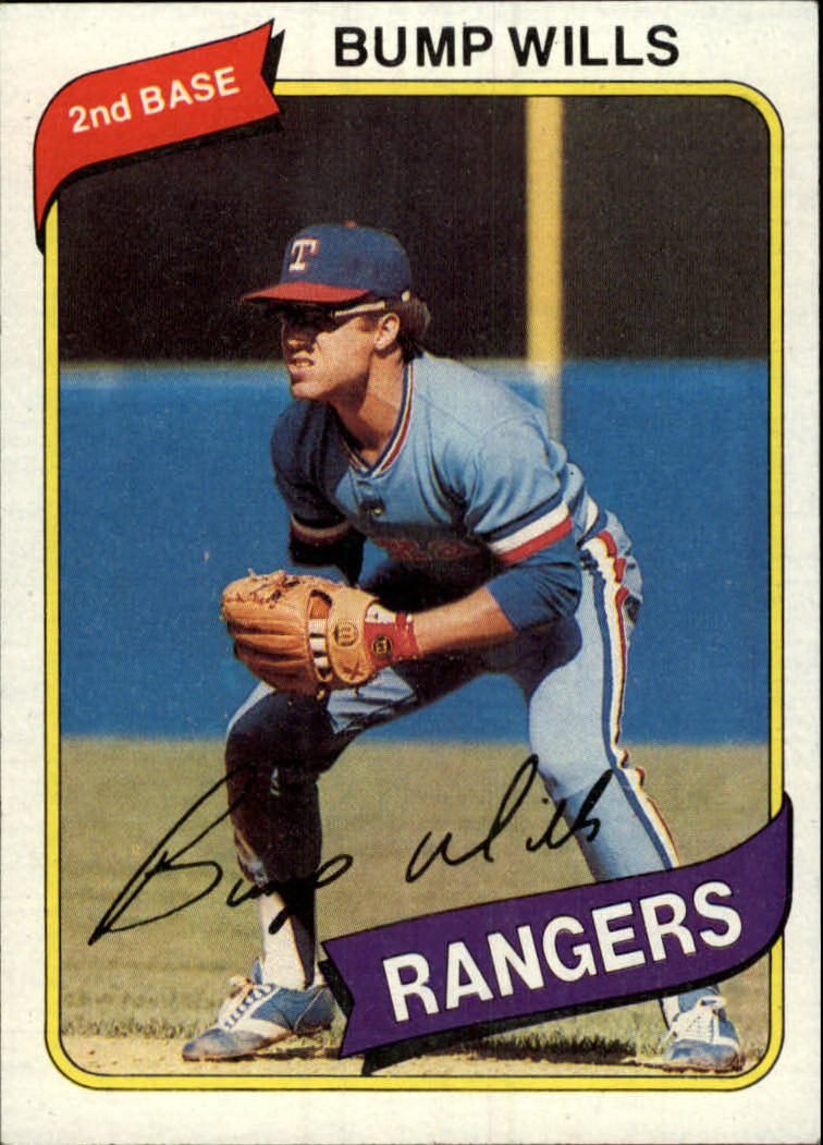 1980 Topps 473 Bump Wills