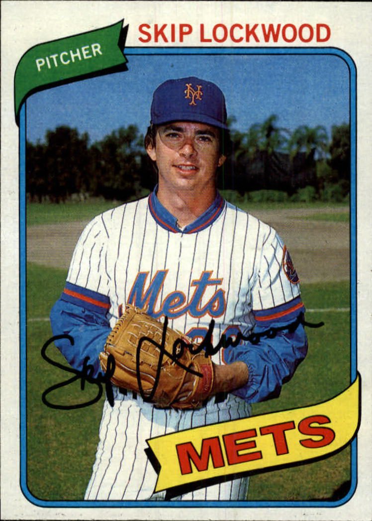 1980 Topps 567 Skip Lockwood