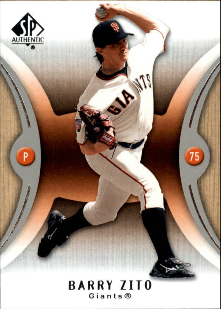 2007 SP Authentic 44 Barry Zito