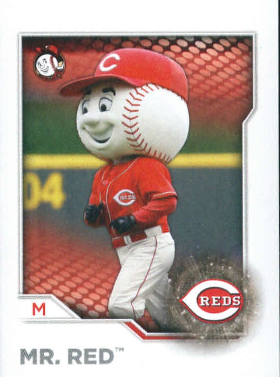 2017 Topps Stickers 292 Mr. Red/Mascot
